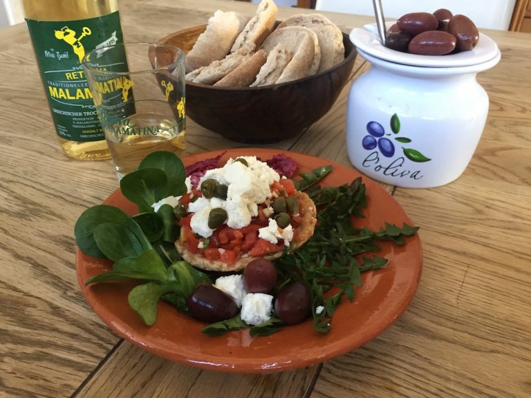 Griechischer Gerstenzwieback (Dakos oder Ντακοσ) | Sam´s Kitchen